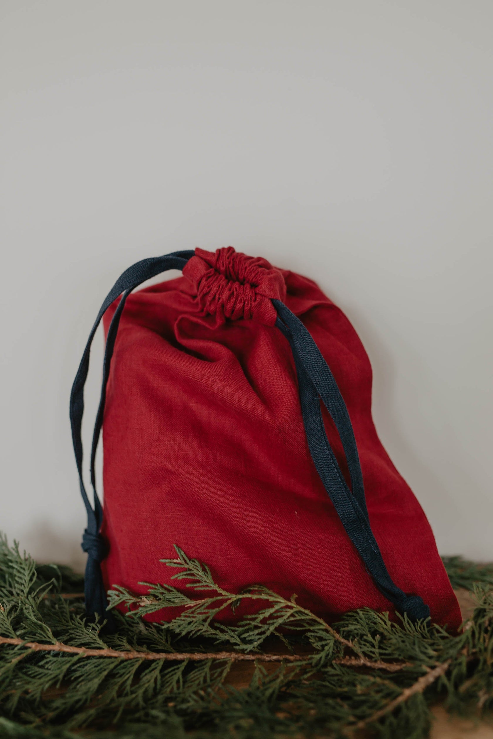 Linen Christmas Bag | Laumė linen